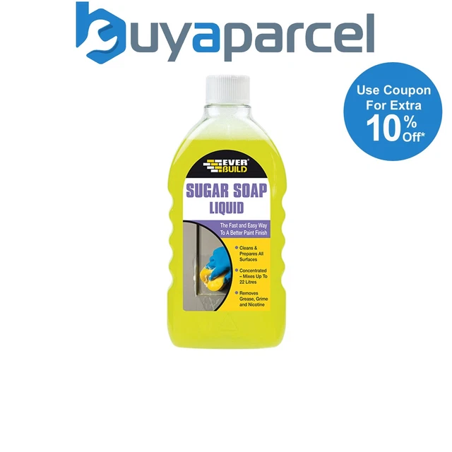 EVERBUILD SUGAR SOAP Liquid Concentrate, 500 ml £6.99 - PicClick UK