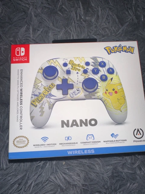 POWERA POKEMON PIKACHU Nano Controller - Nintendo Switch $23.42 ...