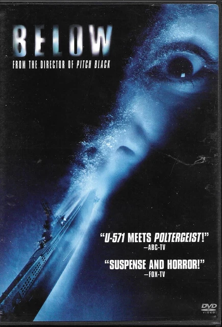 BELOW (REGION 1-LOCKED DVD, 2002) David Twohy, Bruce Greenwood, Olivia ...