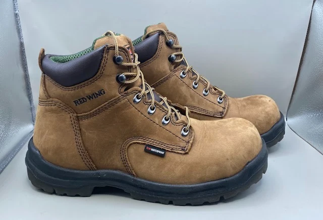 RED WING KING Toe 2240 Men’s Waterproof Safety Toe Work Boots – Size 10 ...