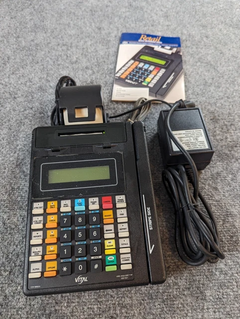 HYPERCOM TSYS T7PT VMS VISA EBT T7P 0061931 Credit Card reader Tested ...