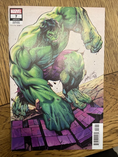 HULK #7 JS CAMPBELL VARIANT (MARVEL 2022 1st Print) COMIC £4.00 ...