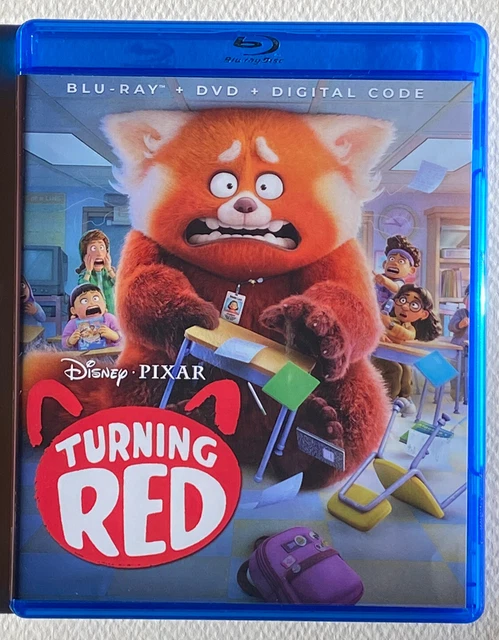 DISNEY PIXAR TURNING RED 2022 2-Disc Blu-ray + DVD Combo Set Billie ...