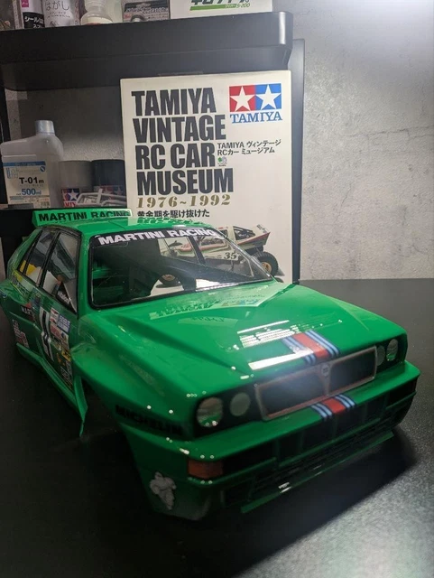TAMIYA LANCIA DELTA Integrale Martini Racing RC radio controlled car ...