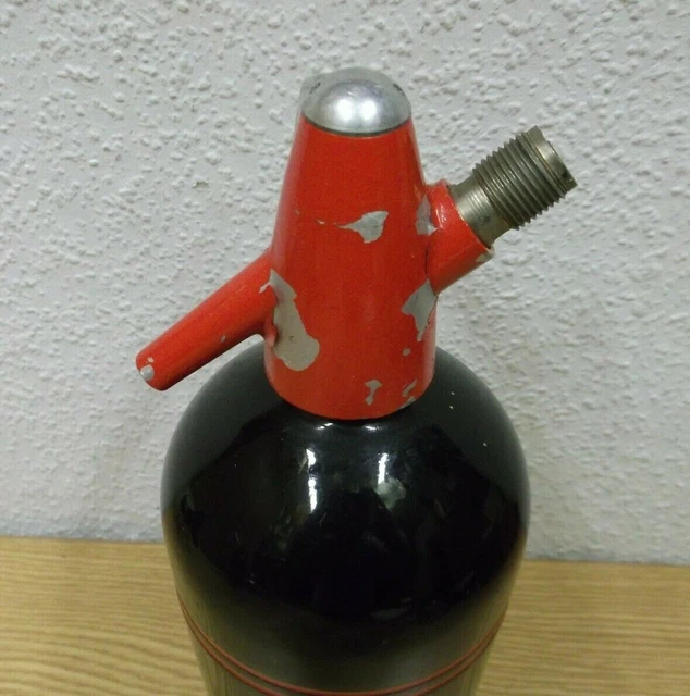 DISTRIBUTEUR DE SODA Syphon Noir Années 60 70 Vintage EUR 26,47 ...