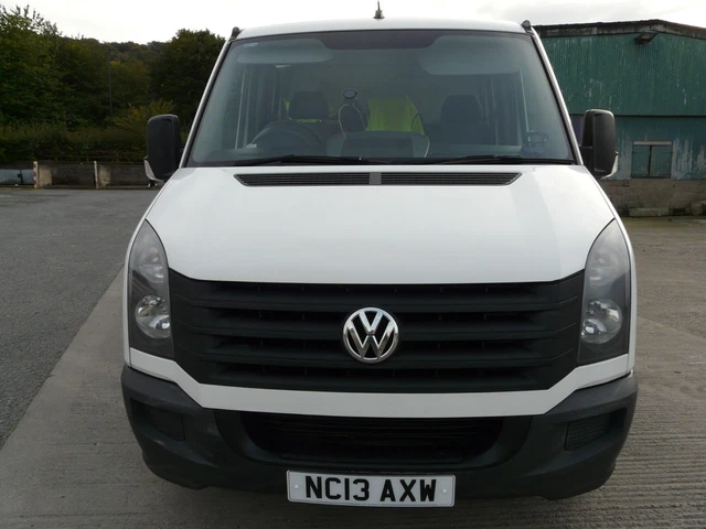 VW CRAFTER CR35 STARTLINE 2.0 TDI 141 bhp CREW CAB TIPPER 7 SEATER £ ...