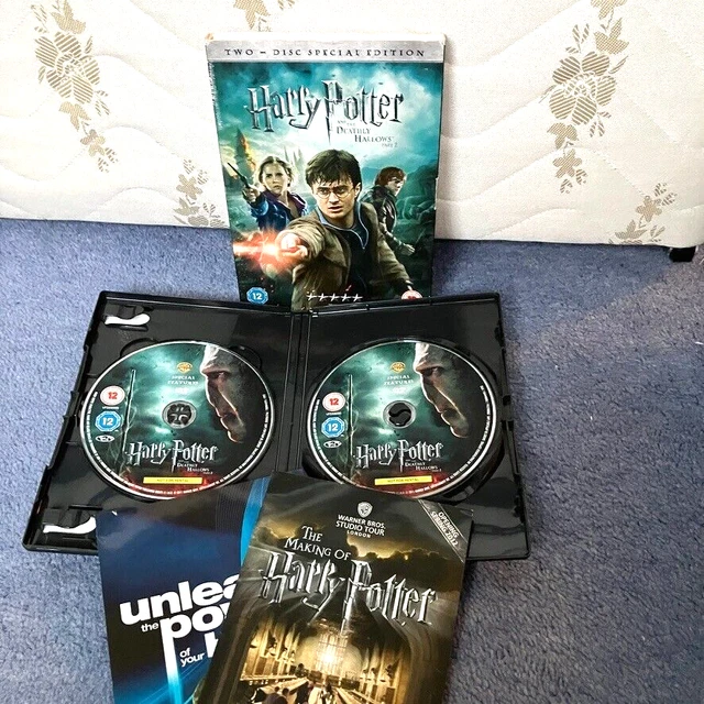 HARRY POTTER DEATHLY Hallows part 2 Two disc special Edition Region 2 ...
