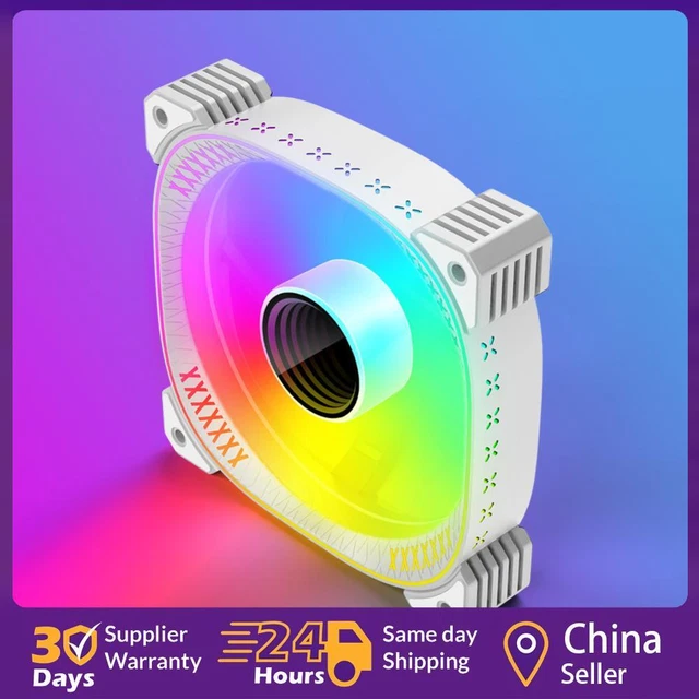 PC CASE FAN 120mm ARGB PC Case Cooling Fan Addressable RGB Fan for ...