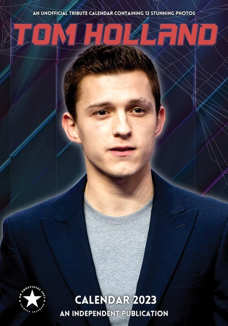 TOM HOLLAND 2023 Wall Calendar Large A3 Poster Size £6.99 - PicClick UK