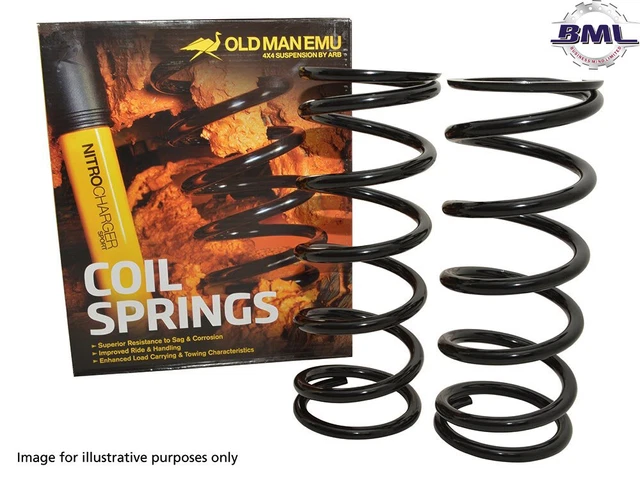 LAND ROVER DEFENDER 90 Arb Rear Coil Springs Pair Lift Upto 40Mm. Part ...