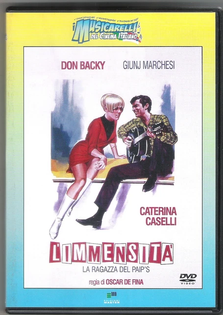 L'IMMENSITA'=DVD=C.CASELLI-PATTY PRAVO-DON BACKY=I MUSICARELLI=1967 ...