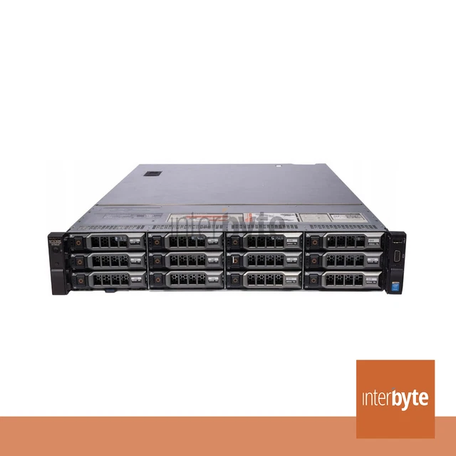 DELL POWEREDGE R730XD 2x E5-2620V4 (16-Core) 12LFF 3.5 2SFF up 256GB ...