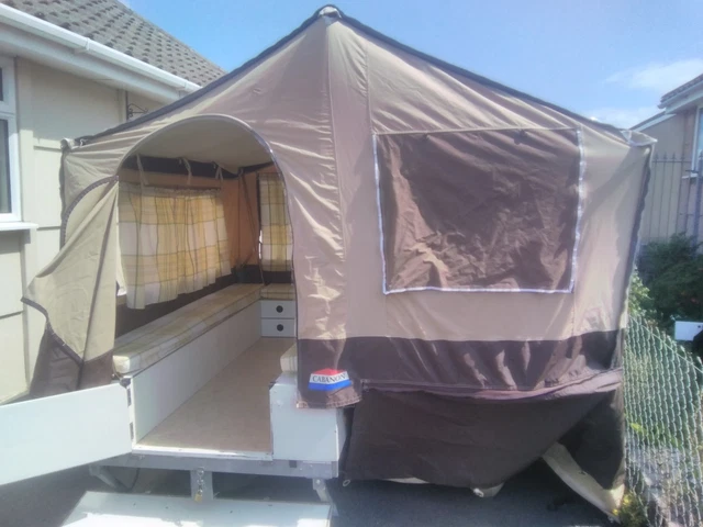 CABANON VENUS TRAILER Tent, with Awning & Sunshade £178.54 - PicClick UK