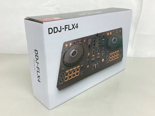 PIONEER DDJ-FLX4 2-CHANNEL Serato Lite Rekordbox Software DJ Controller ...