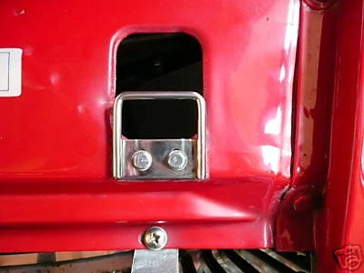 MG MIDGET AUSTIN Healey Sprite Mgb Mgc Rv8 Stainless Bonnet Safety ...