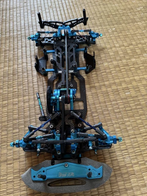 BLUE CARBON FIBER Radio Controlled Car Chassis £428.10 - PicClick UK