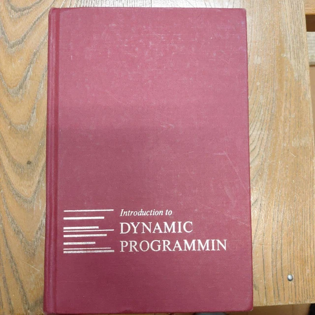 INTRODUCTION TO DYNAMIC Programming Used $93.54 - PicClick