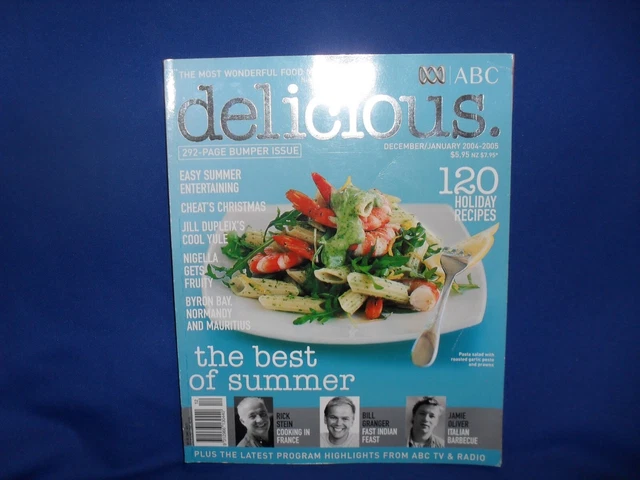 ABC DELICIOUS MAGAZINE Issue 34 Dec/Jan 2004-2005 - Stein, Oliver ...