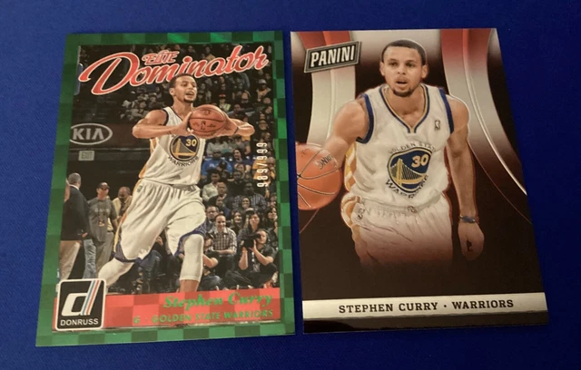 CARTES STEPHEN CURRY Donruss elite dominators réfracteur /999 2014 The ...
