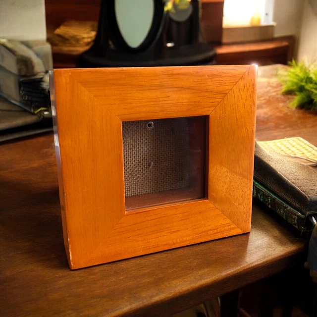 PETIT CADRE PHOTO/VITRINE en bois massif à poser - Format caisson EUR ...