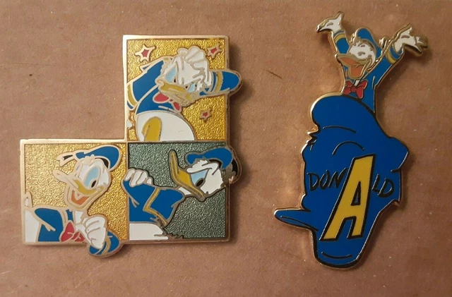 JDS~SPILLA PAPERINO 100A eredità Walt Disney # 6223 e spilla puzzle ...