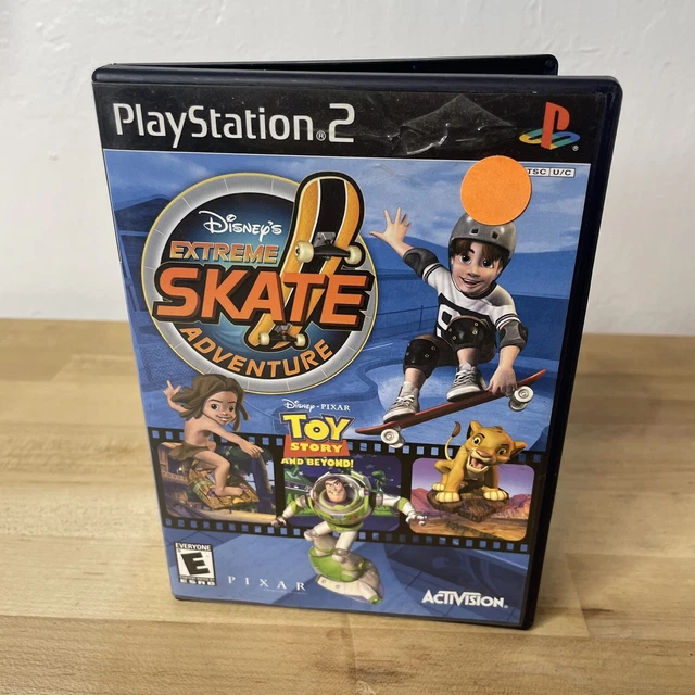 DISNEYS EXTREME SKATE Adventure Sony PlayStation 2 PS2 2003 Complete ...