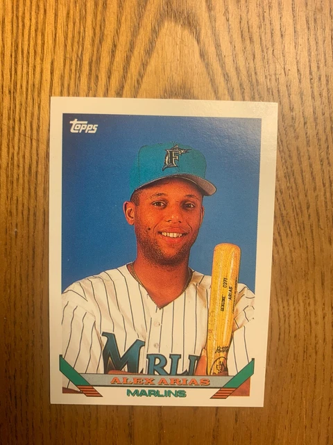 1993 TOPPS BASEBALL Card Florida Marlins Alex Arias EUR 1,34 - PicClick FR