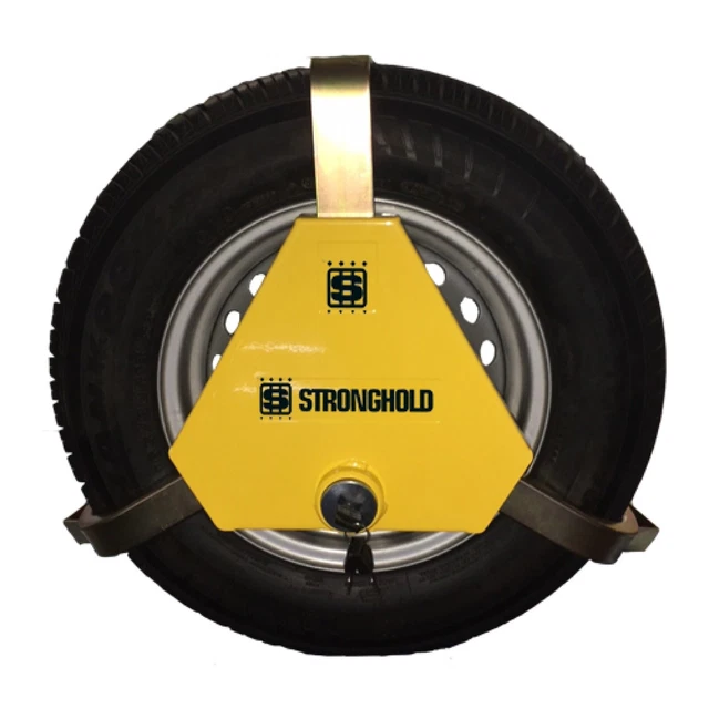 STRONGHOLD APEX TRAILER Wheel Clamp Security Lock for Brian James CarGo ...