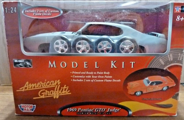 KIT MODÈLE MOTORMAX American Graffiti 1969 Pontiac GTO Judge 1:24 EUR ...