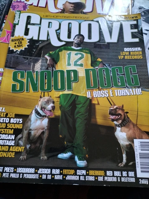 RIVISTA GROOVE MAGAZINE rap Italiano Urban RnB Reggae Hip Hop N15 ...