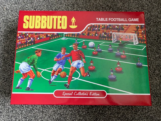 SUBBUTEO TABLE FOOTBALL Game Special Collectors Edition Soccer Hasbro ...