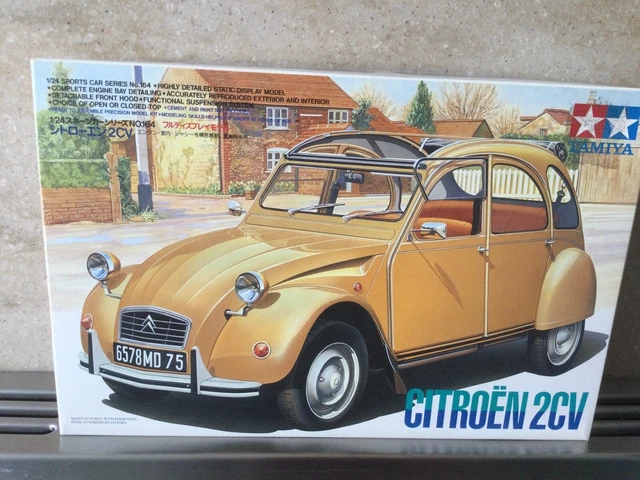 TAMIYA 1/24 CITROEN 2cv Model kit New In Box Sealed Parts And ...