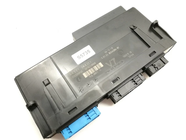 BMW F10 F11 Corps Contrôle Module Unité V7 PL6 Jbbfe III 9244394 EUR 46 ...