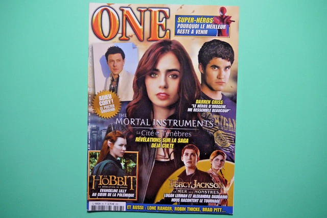 MAGAZINE ONE N° 83 Complet posters et fiches Mortal instruments Adieu ...