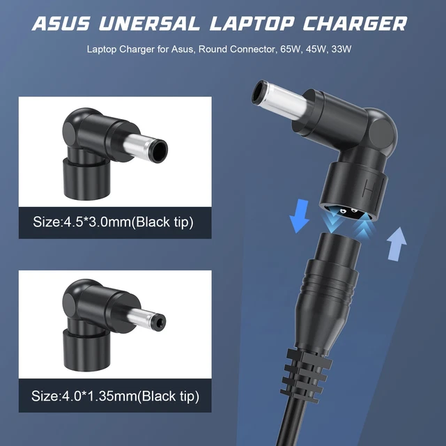 AC ADAPTER CHARGER For ASUS Vivobook E410MA E210M E510 E406M Q302 Q304 ...