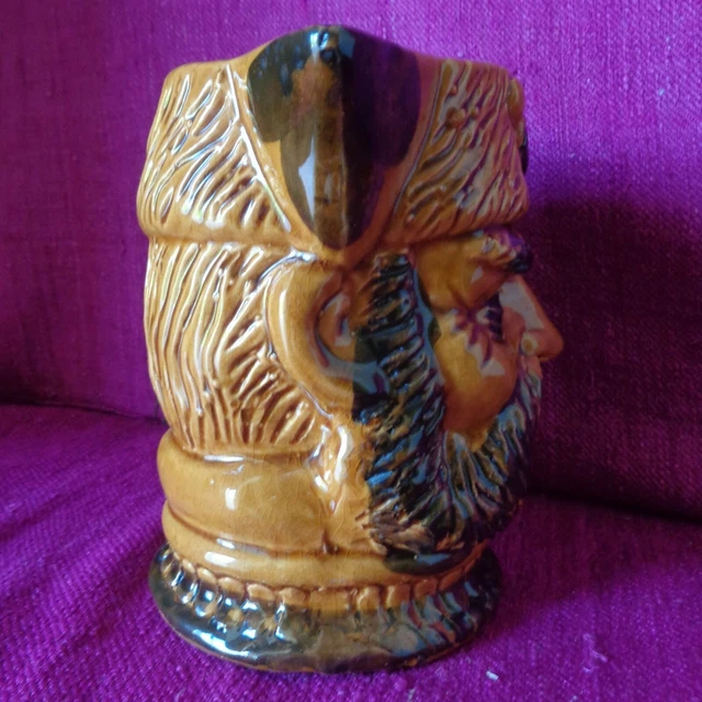 PICHET BARBOTINE TÊTE Gendarme Empire Cruche 0.5L Dragon Garde Anthropomorphe EUR 30,00 ...