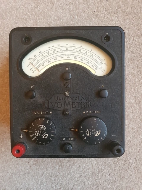 VINTAGE UNIVERSAL AVO Meter Model 40 MKII £15.00 - PicClick UK