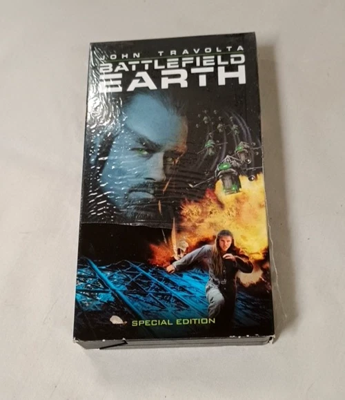 BATTLEFIELD EARTH SPECIAL Edition VHS, 2000 Sci-Fi John Travolta £4.72 ...