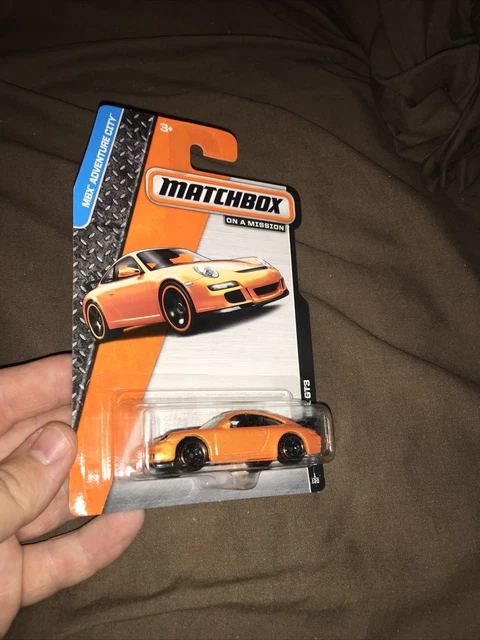 MATCHBOX ON A Mission Porsche 911 GT3 MBX Adventure City 1/120 Orange ...