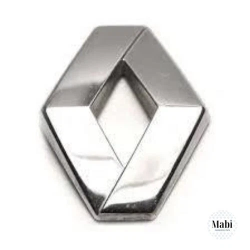 POUR RENAULT CLIO MK4 2014-2019 Badge Arrière De Hayon Argent ...