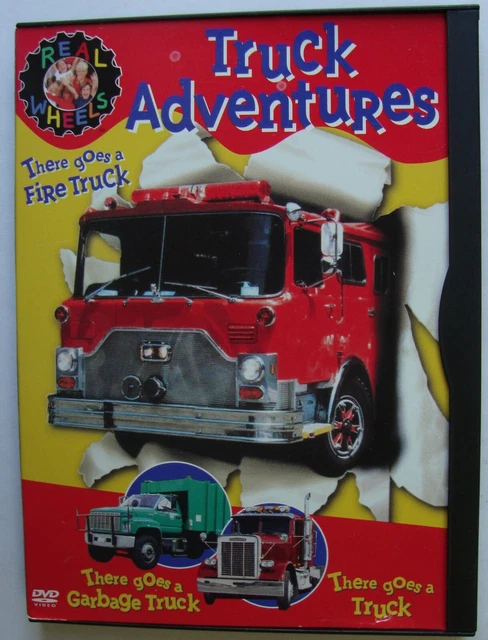 REAL WHEELS TRUCK Adventures There Goes A Fire Truck Dvd Snap Case ...
