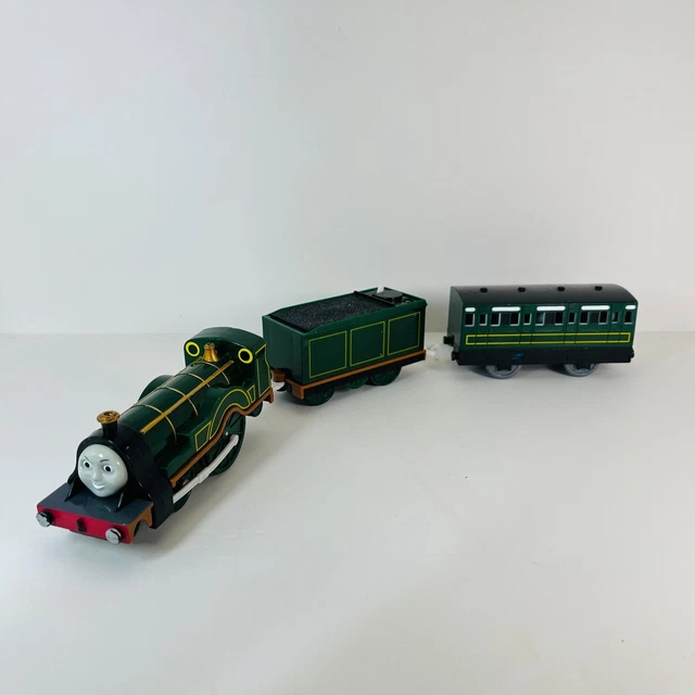 THOMAS & FRIENDS Trackmaster Emily Motorized Train Engine Green ...