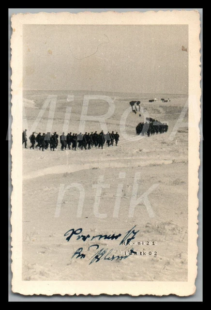 FOTO WK2 FALLSCH.JÄG. H.Kalischewsky, Jäger im russischen Winter RUS ...