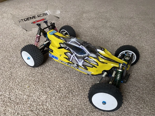 VERY RARE ATOMIC Carbon S4 Vintage 4WD RC Radio Controlled Racing 1/10 ...