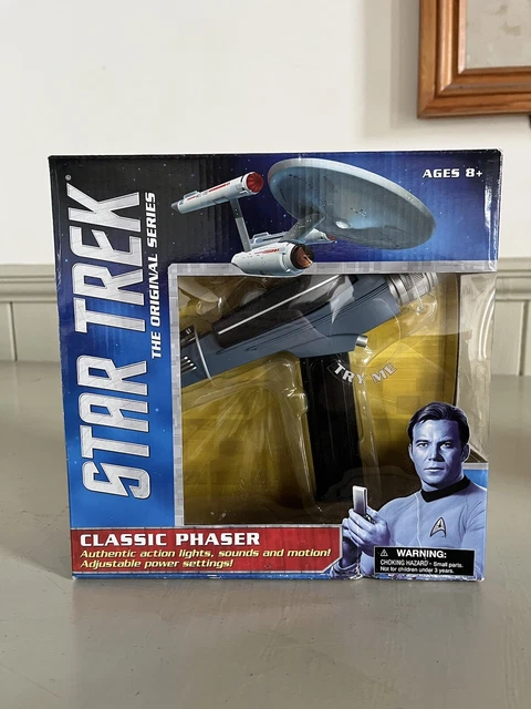 VINTAGE STAR TREK TOS Classic Phaser 1:1 Scale Replica 2016 £78.72 ...