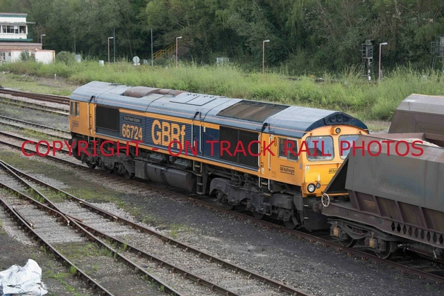 UK RAILWAY PHOTOGRAPH Of Class 66 66724. Rm66-1155 £1.70 - PicClick UK