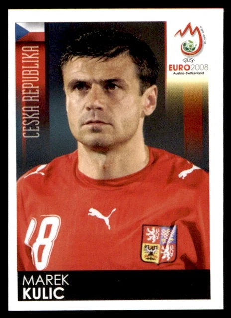 AUTOCOLLANT PANINI EURO 2008 - Marek Kulic tchèque Ceska Republika No ...