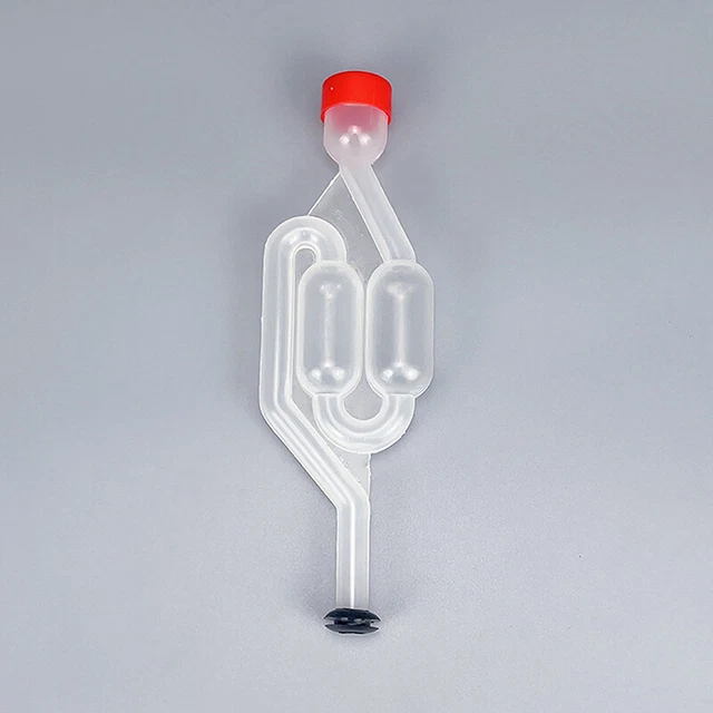 1/5/10PCS WINE AIRLOCK Beer Brewing Fermentation Check Valve Air Lock ...