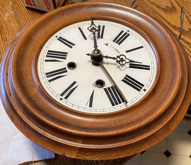 UNUSUAL 1800’S BLACK FOREST POSTMANS Key wind CLOCK with Alarm $125.00 ...