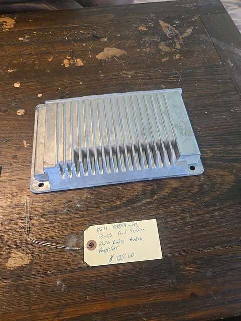 13-15 FORD FUSION F150 Radio Audio Amp Amplifier Sony OEM DS7T-18B849 ...